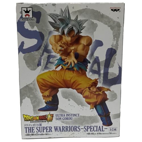 Figura Goku Ultra Instinto DXF The Super Warriors SPECIAL Banpresto ...